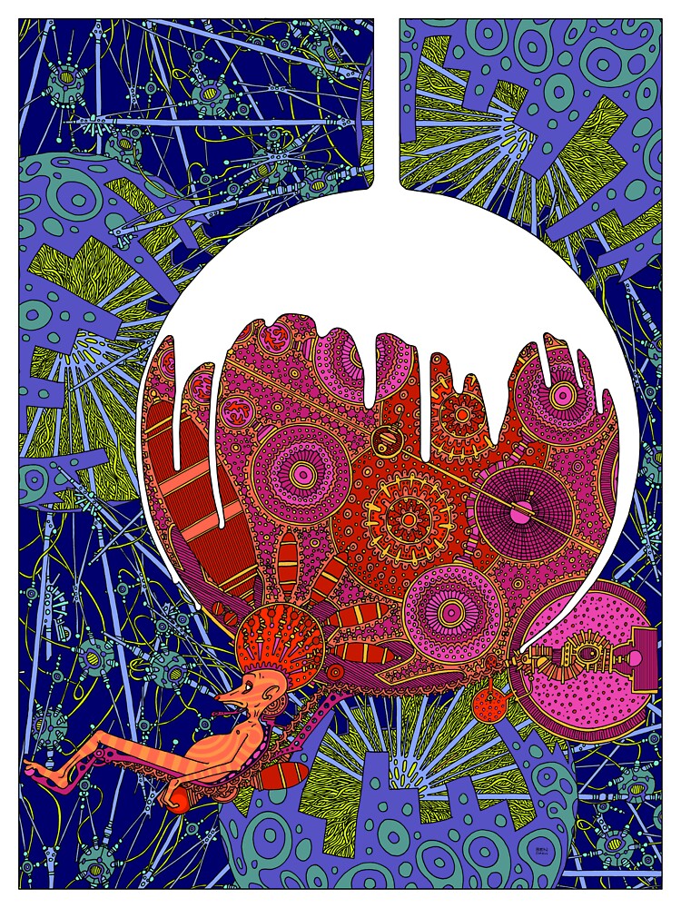 "Negative Space" Sticker for Sale by bensmall | Redbubble