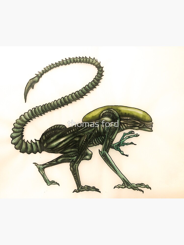 "Alien Dog Xenomorph " Art Print by tohm01 | Redbubble