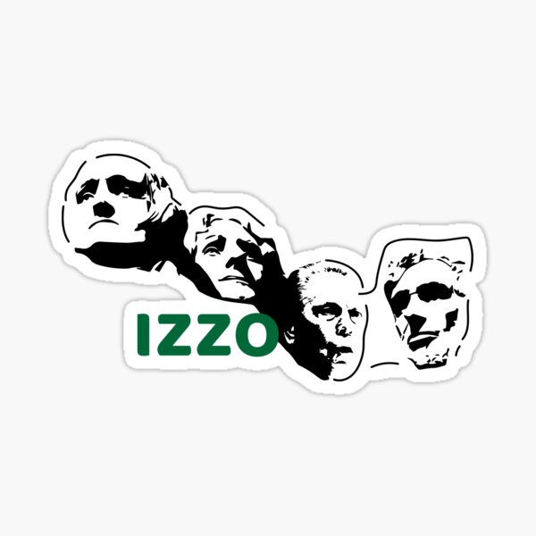 "Izzo" Sticker for Sale by lindseypmiller | Redbubble