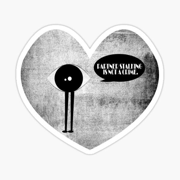 "STALKER" Sticker for Sale by hisstorika | Redbubble