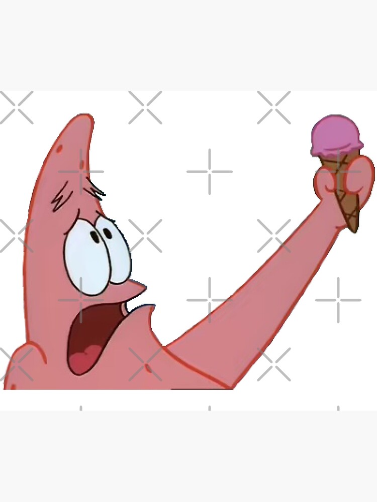 Lámina fotográfica «Patrick Star Ice Cream» de LongSpicy2 | Redbubble