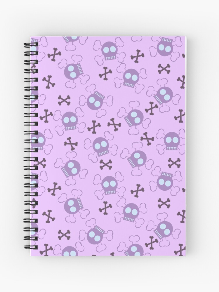 "Pastel Goth Kawaii Creepy Cute " Spiral Notebook for Sale by ...