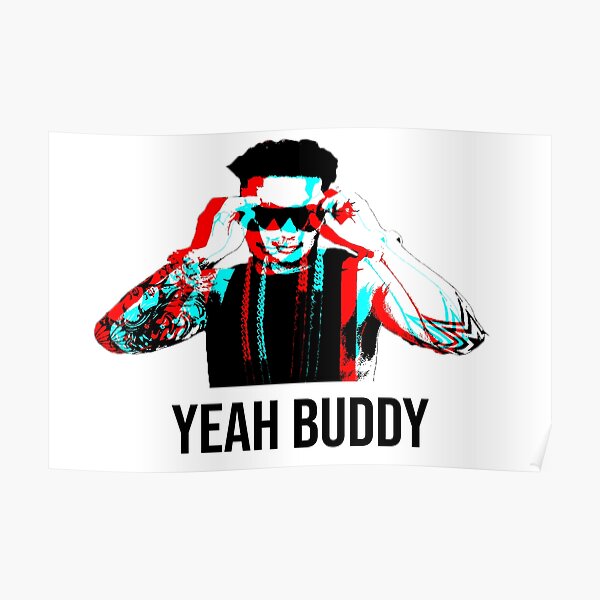 "Pauly D Yeah Buddy JS 3D" Poster by PickleBearBJB | Redbubble