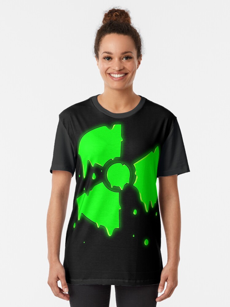 "Dripping toxic waste symbol" T-shirt for Sale by wildice-116 ...