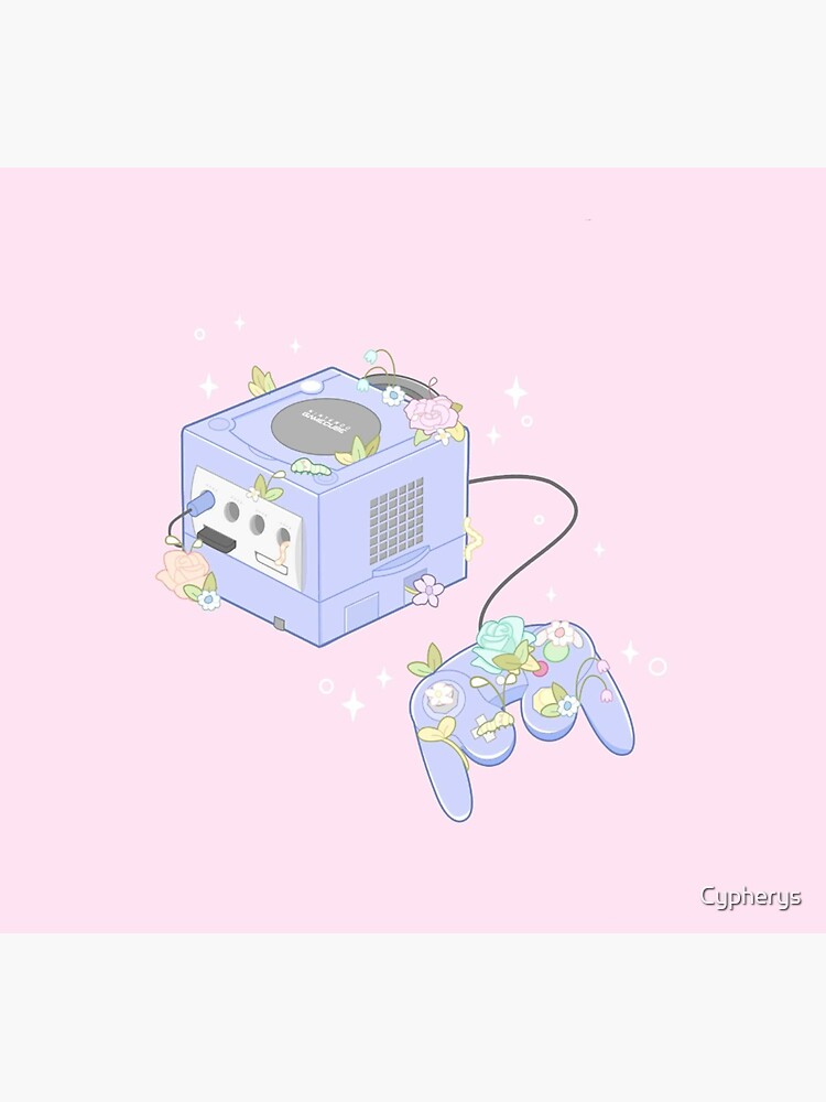 "Pastel game console" Sticker for Sale by Cypherys | Redbubble