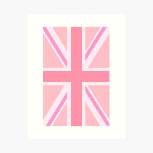 Pink Union Jack Wallpaper