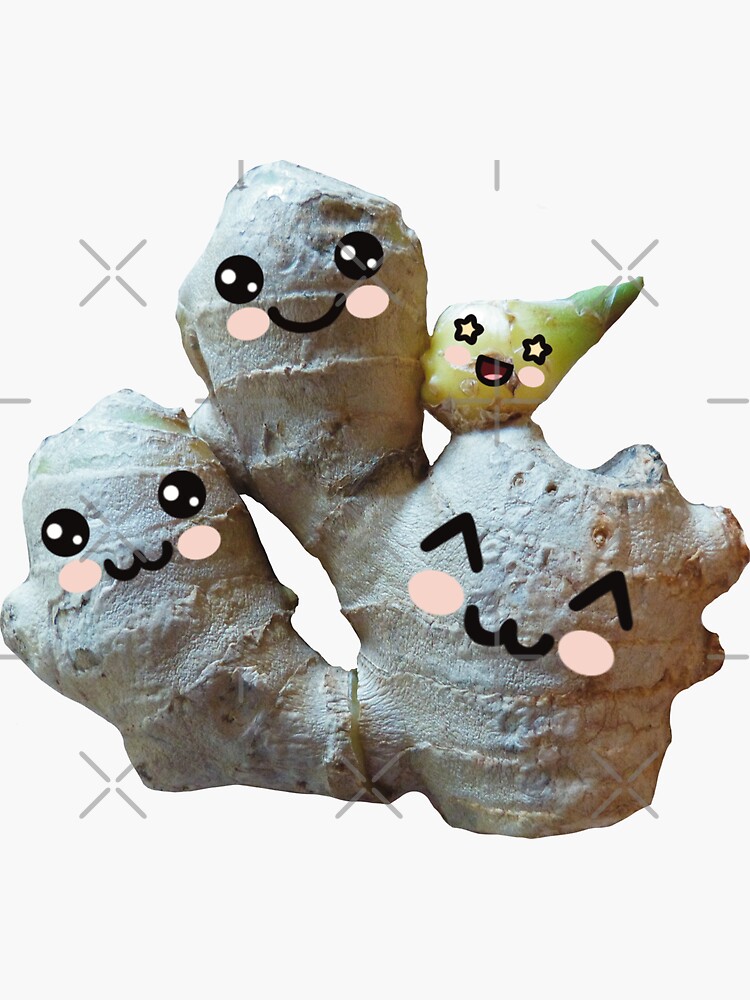 "CHIBI Ginger" Sticker for Sale by TMTA-STUDIO | Redbubble