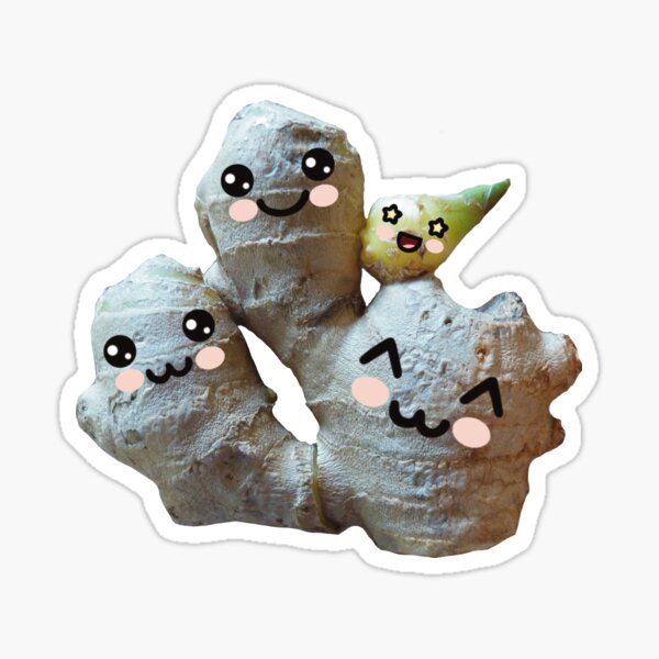 "CHIBI Ginger" Sticker for Sale by TMTA-STUDIO | Redbubble