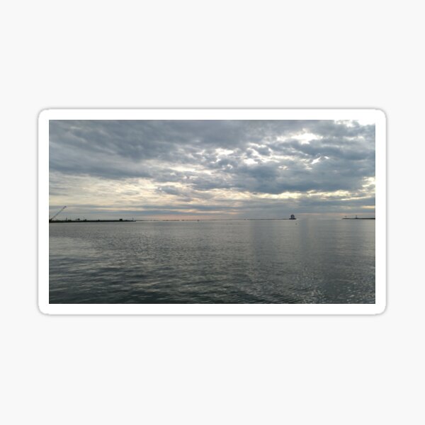 "Harbor Sunset" Sticker for Sale by thechasbowie | Redbubble