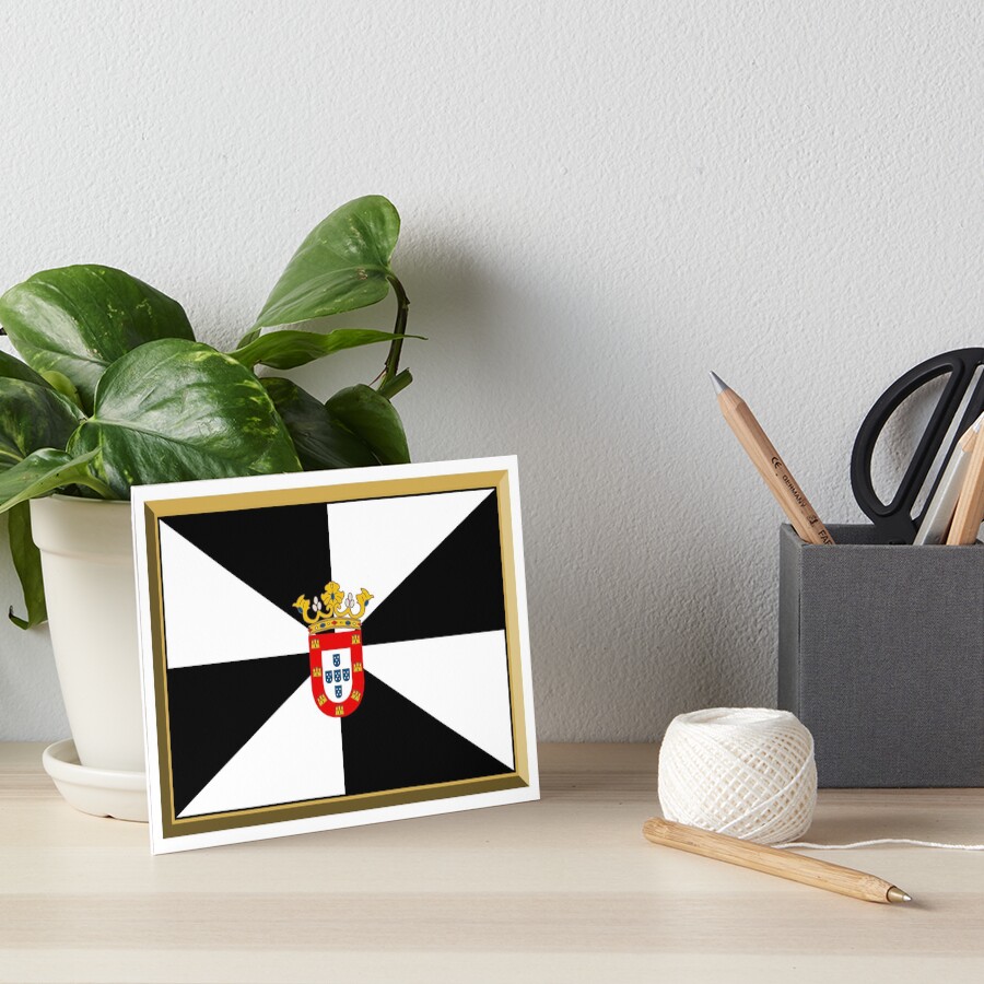 " Bestehend aus einem schwarz-weißen Gyronny mit einem zentralen Schild ...