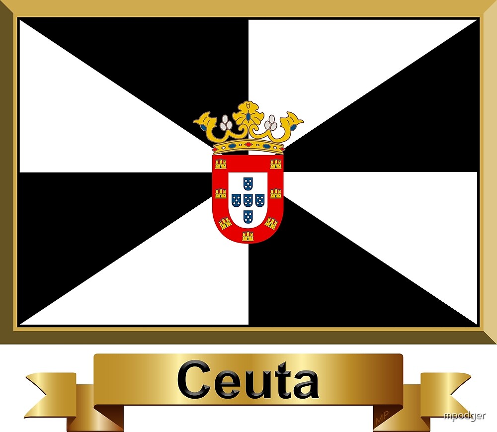 "Ceuta Flag Gifts, Stickers & Products (N)" by mpodger | Redbubble