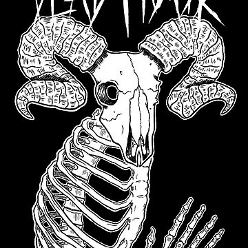 "Human-Ram Hybrid Creature" Art Board Print for Sale by DeadHour ...