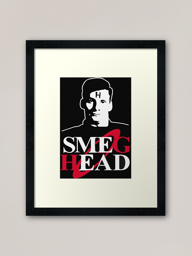 "Smeg Head Red Dwarf" Framed Art Print for Sale by arrowroottees ...
