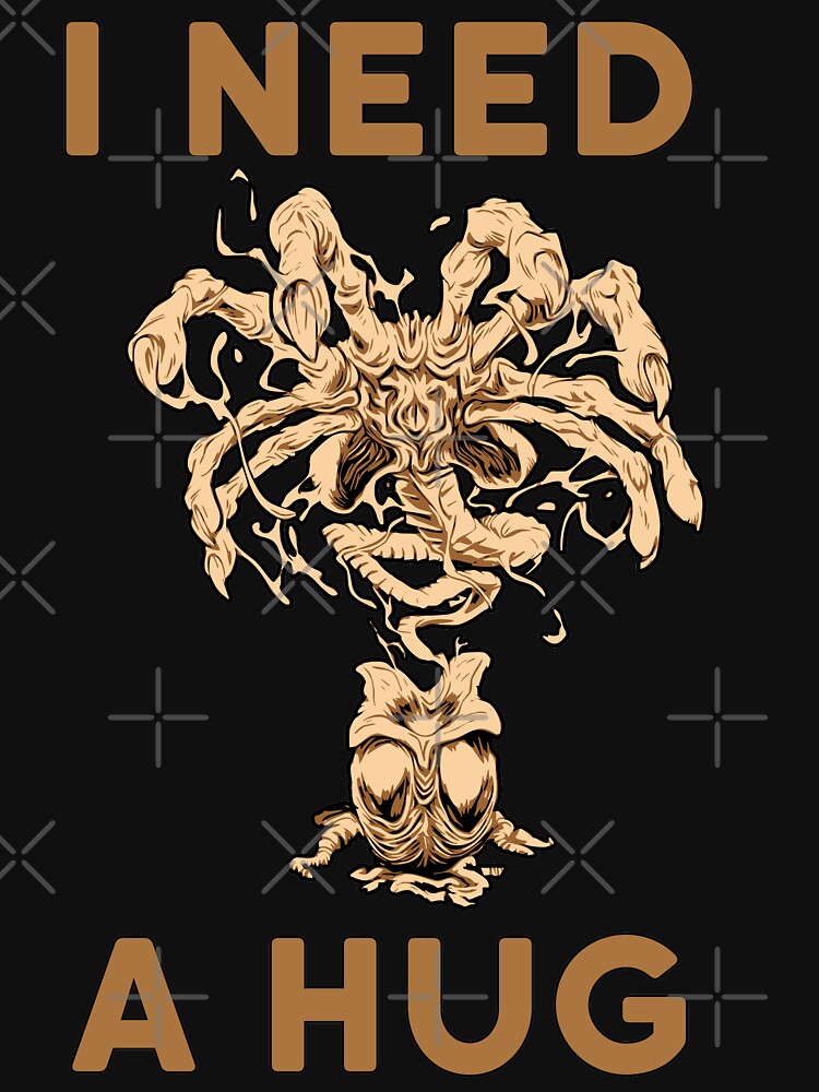 "facehugger free hug xenomorph" T-shirt by Artstock | Redbubble | i ...
