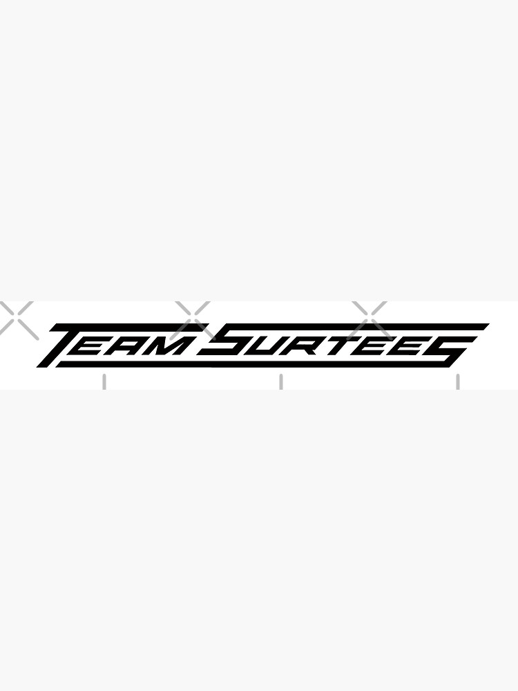 "Surtees Formula One Team 1970-78 F1 logo - black" Poster for Sale by ...