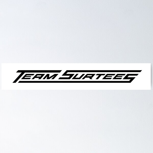 "Surtees Formula One Team 1970-78 F1 logo - black" Poster for Sale by ...