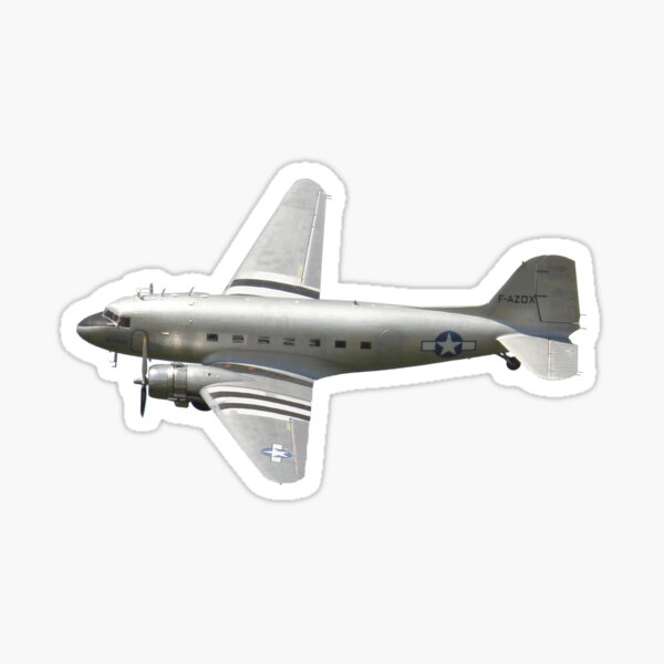 "DC3" Sticker for Sale by DrTigrou | Redbubble