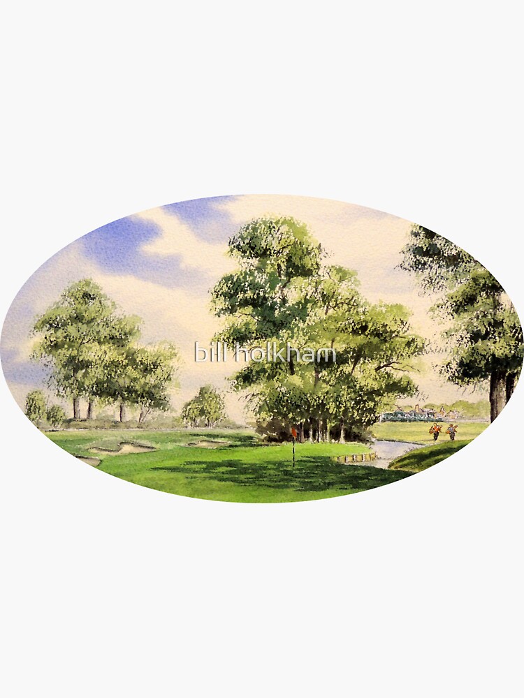 "The Belfry Golf Course 10th hole" Sticker for Sale by billholkham ...