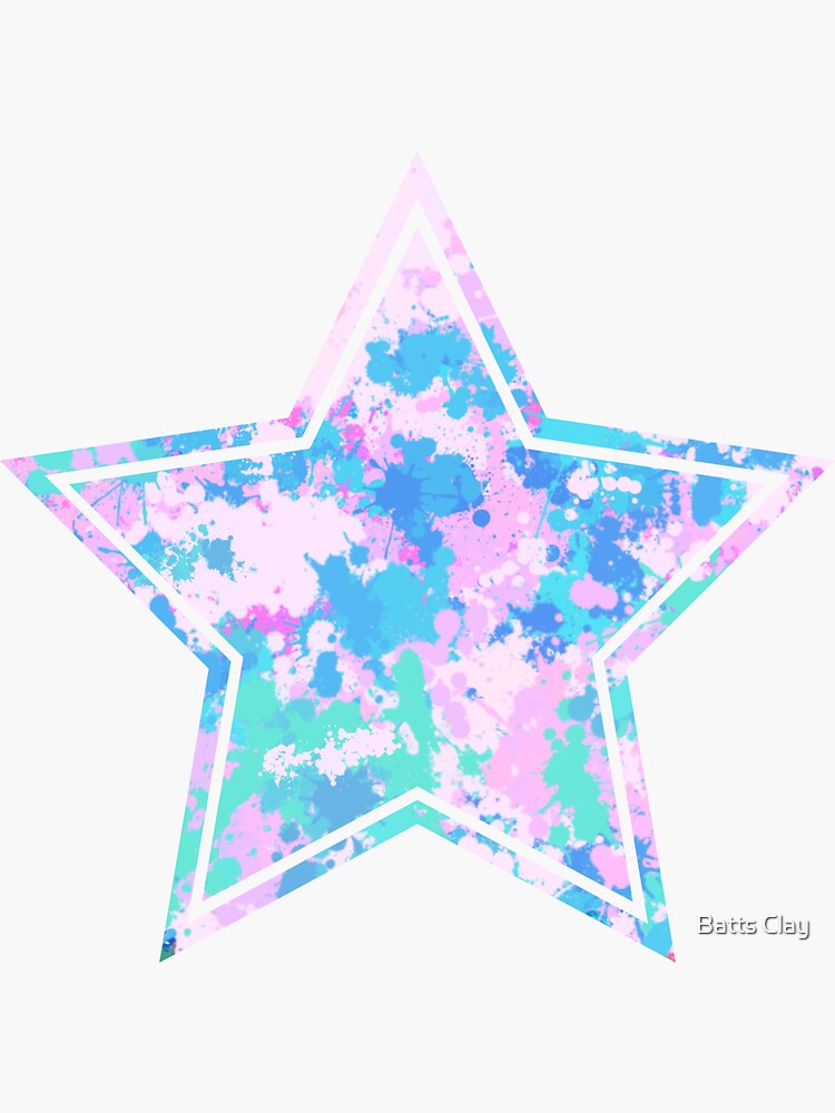 "Trans Pride Flag Star" Sticker by clai-3 | Redbubble