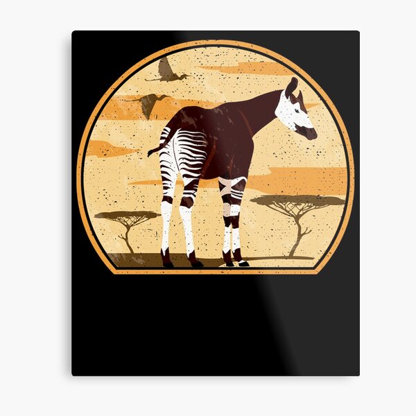Okapi Metal Prints | Redbubble