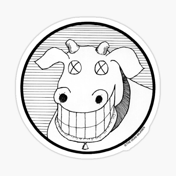 Dead Milkmen Stickers | Redbubble