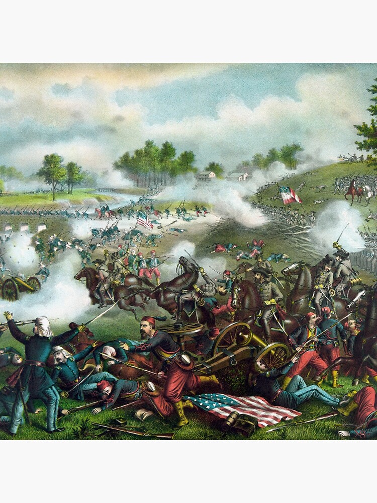 " auch bekannt als die Schlacht von Manassas. Feiern Sie Bürgerkrieg ...