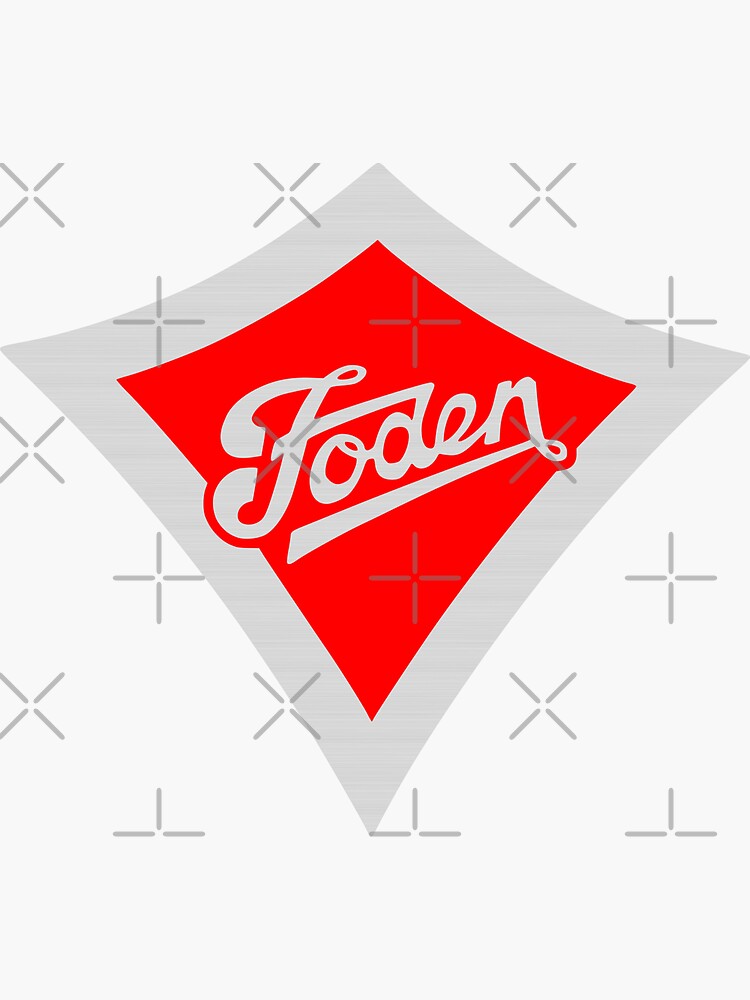 "Foden Trucks & Vehicles" Sticker for Sale by Autographix | Redbubble