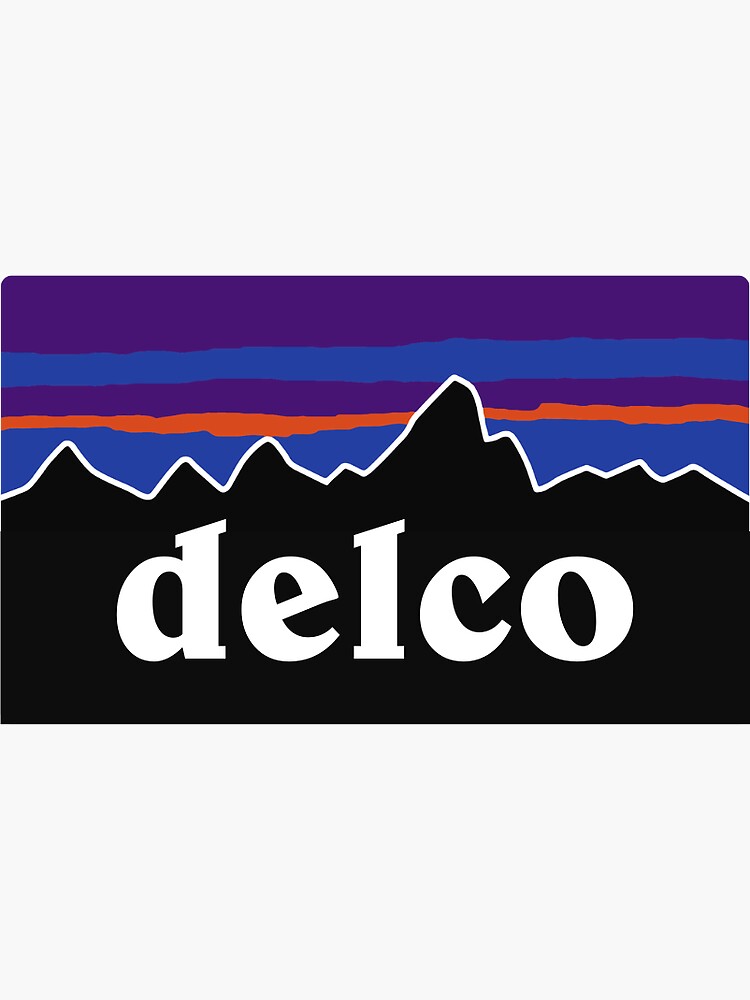 "Delco " Sticker for Sale by smcgrath02 | Redbubble
