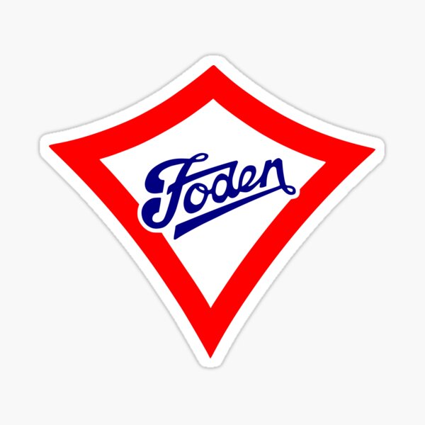 "Foden Trucks & Vehicles UK Union" Sticker for Sale by Autographix ...