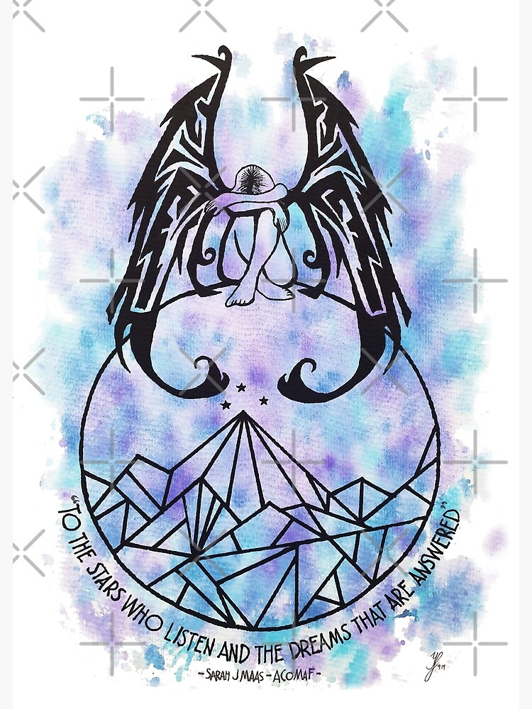 "ACoTaR Quote (SJM Art Collection)" Poster for Sale by TG-ART- | Redbubble