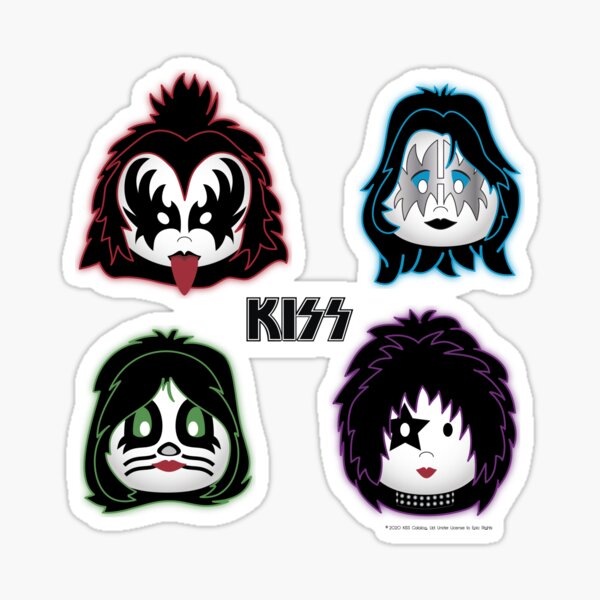 "Kiss Band - Solo - Cute design for kids" Sticker for Sale by ...