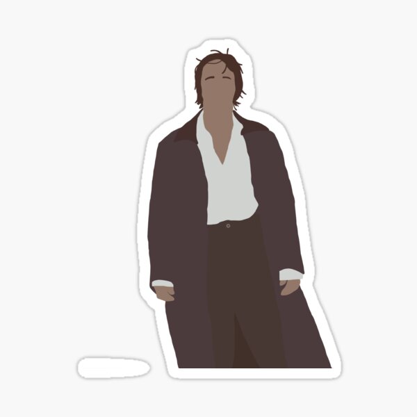 "Pride and Prejudice - Mr. Darcy" Sticker for Sale by uneecornn | Redbubble