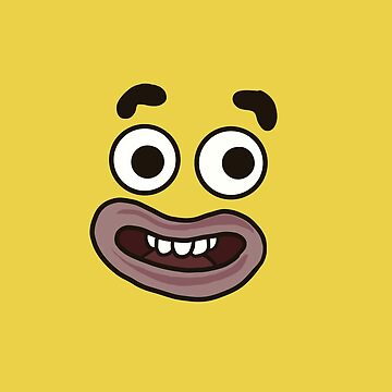"Banana Joe Face" Sticker for Sale by km83 | Redbubble