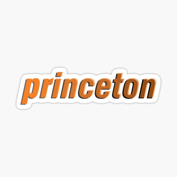 "Princeton Gradient" Sticker for Sale by brians2rm | Redbubble