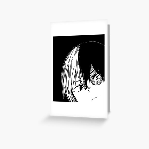 "Shoto Todoroki MHA/ BNHA" Greeting Card for Sale by Itsyowitch | Redbubble