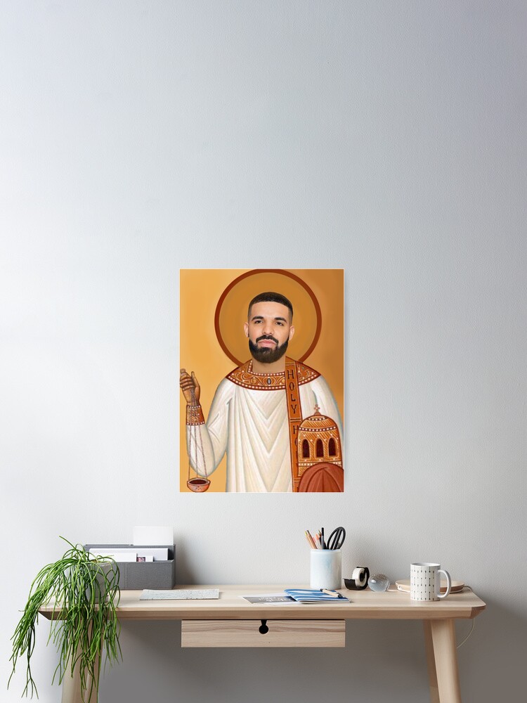 "Drake God " Poster for Sale by yosiiiii11 | Redbubble