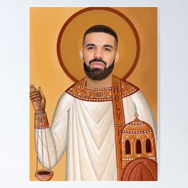 "Drake God " Poster for Sale by yosiiiii11 | Redbubble