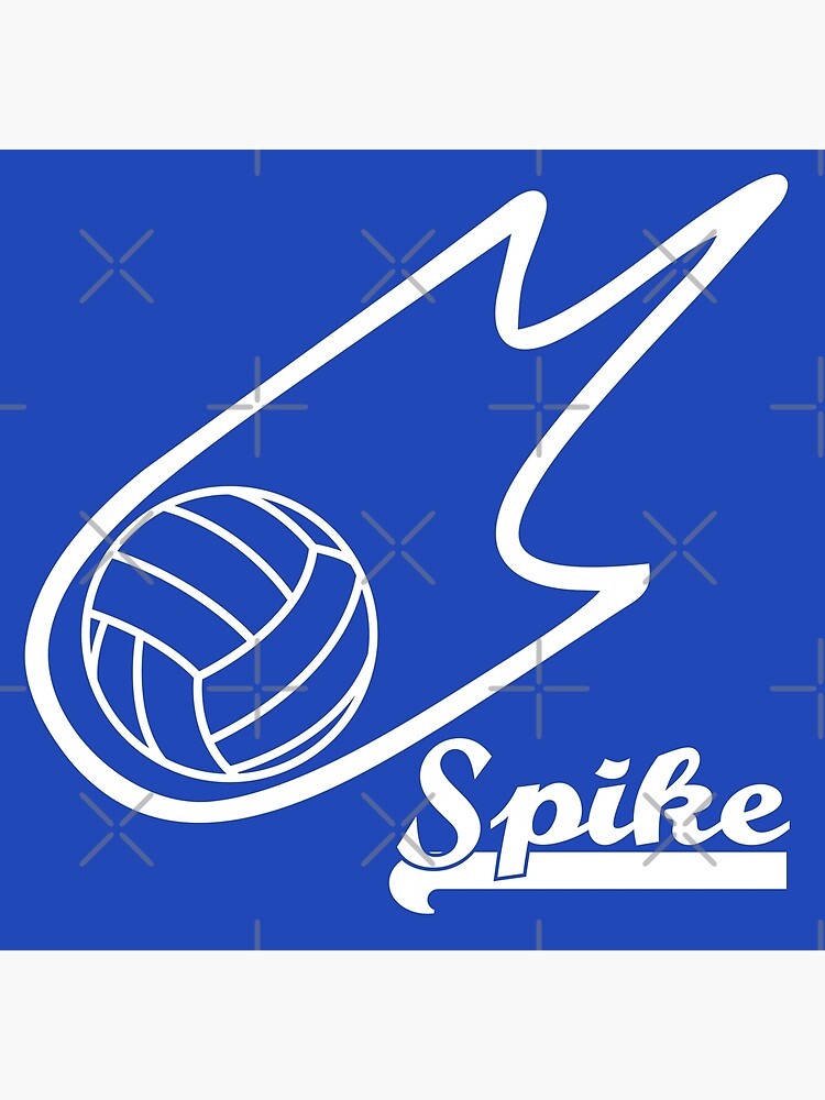 "Volleyball Spike logo" Art Print for Sale by EllianhPi | Redbubble