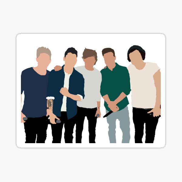 "One direction " Sticker by Abbydingo | Redbubble