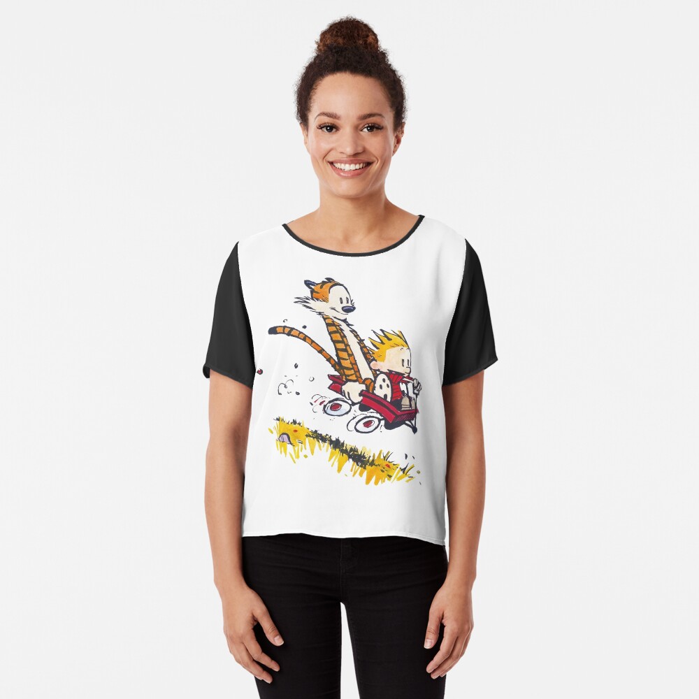 "Calvin and The hobbes" Sticker for Sale by deswaopmo | Redbubble