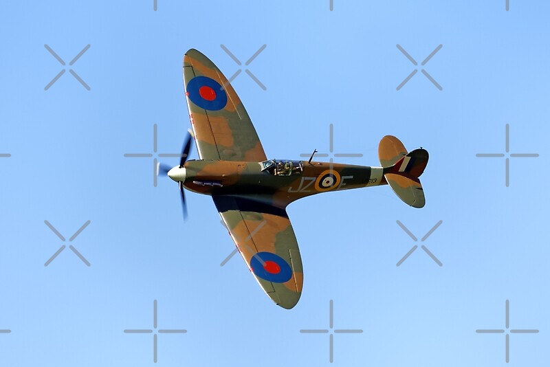 "Supermarine Spitfire Mk.1a - AR213" by Andrew Harker | Redbubble