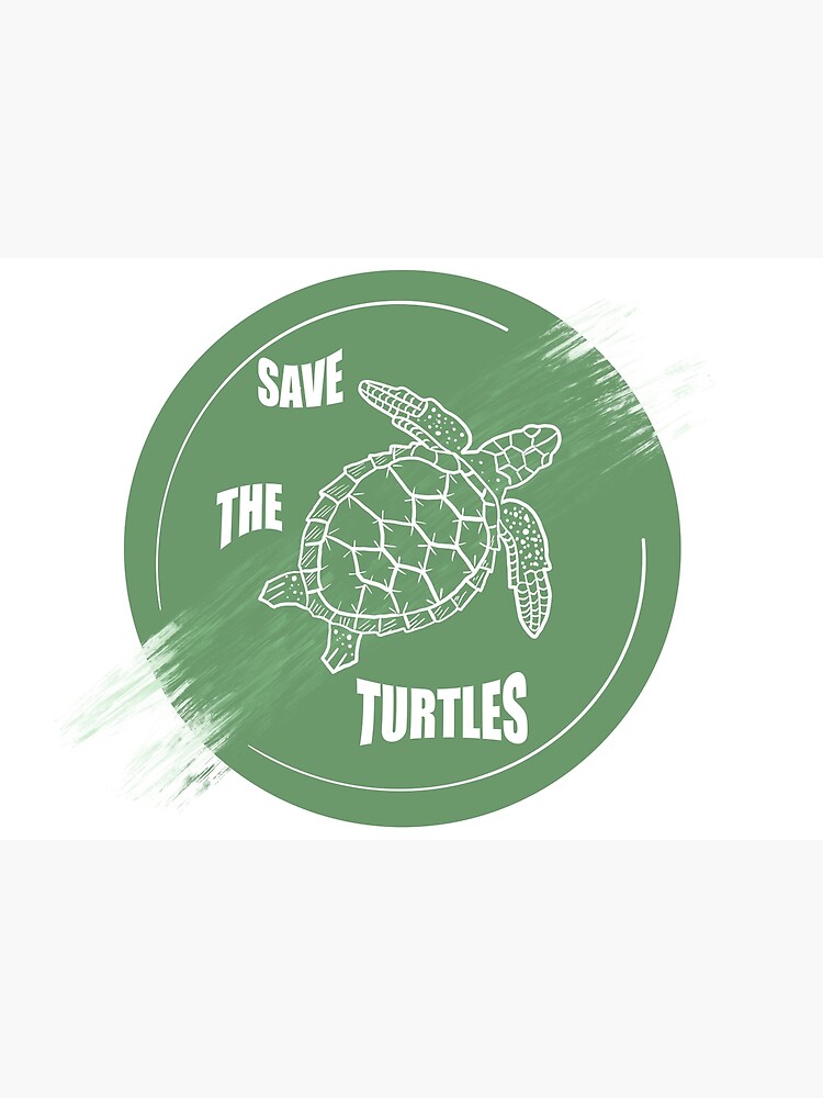 "Save the Turtles - Digital Art" Poster for Sale by KeysDrawings ...