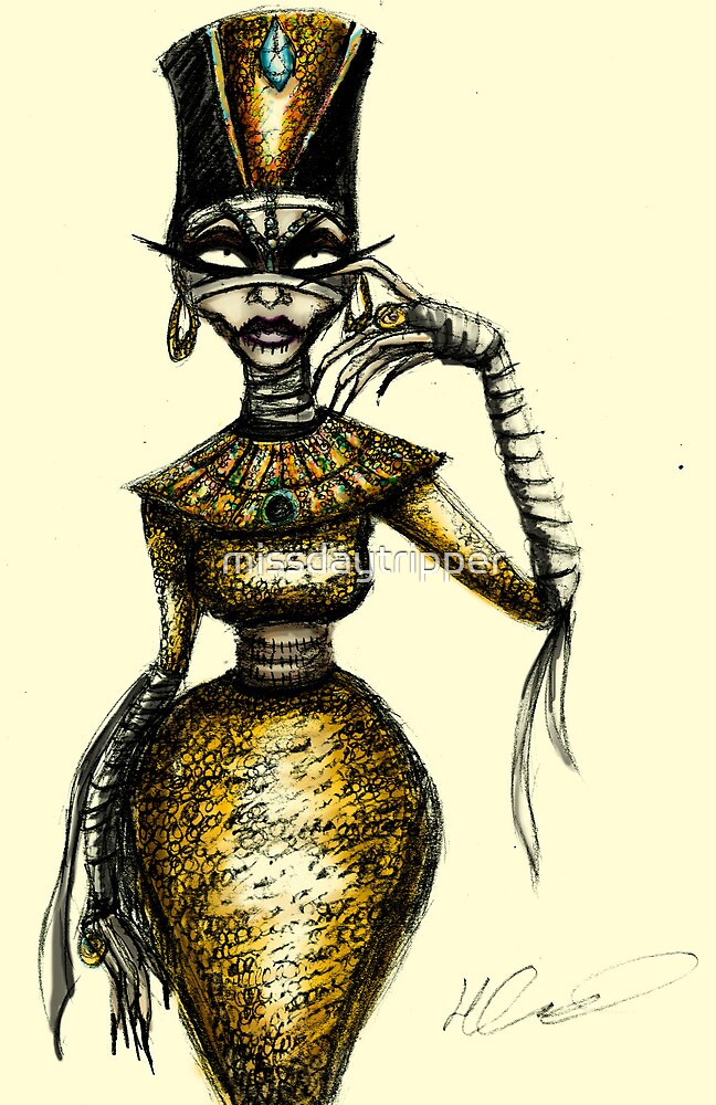 "Queen Tut" by missdaytripper | Redbubble