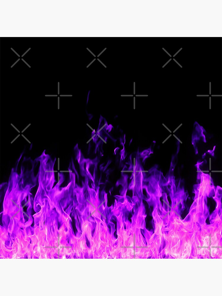 Pegatina «Llamas de fuego rosa» de graphicnology | Redbubble