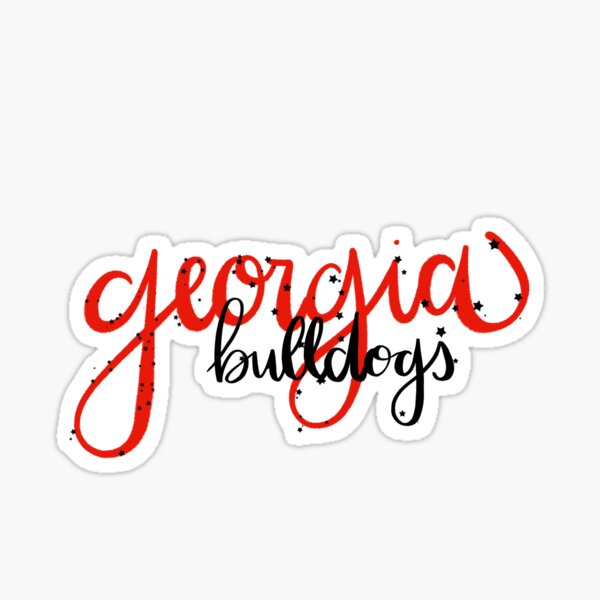 "Georgia " Sticker for Sale by samicohen14 | Redbubble