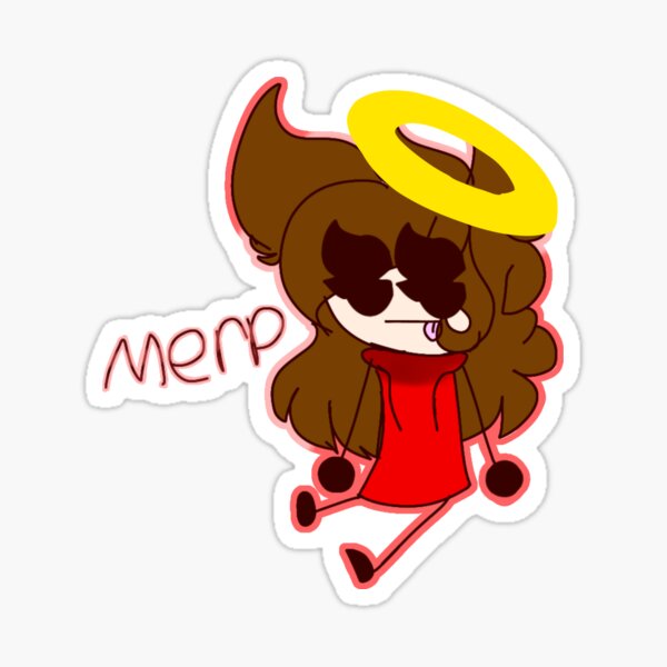 ""Merp" Hope Angel" Sticker for Sale by Henry-Festinger | Redbubble