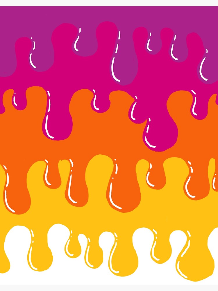 "drippy trippy" Sticker by sammburg | Redbubble