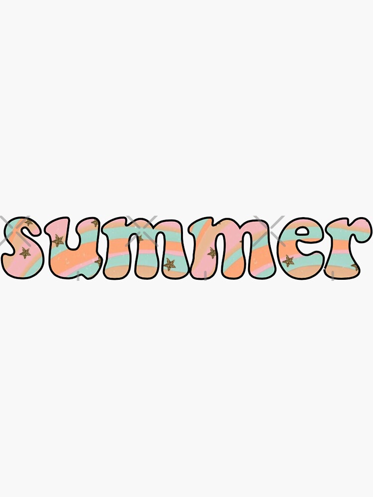 "summer vsco design" Sticker for Sale by samantha brachman | Redbubble