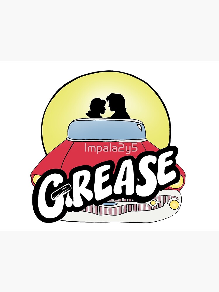 "Grease logo" Poster for Sale by Impala2y5 | Redbubble
