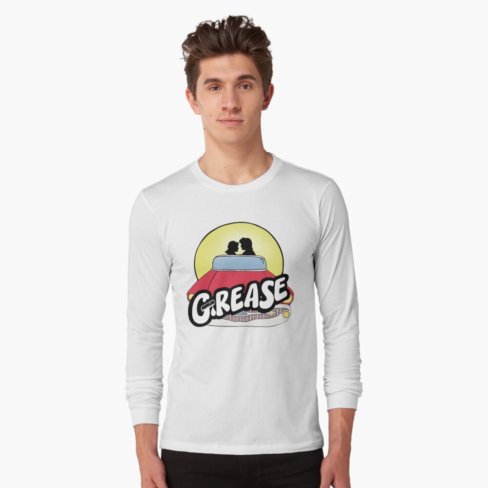 "Grease logo" Sticker for Sale by Impala2y5 | Redbubble